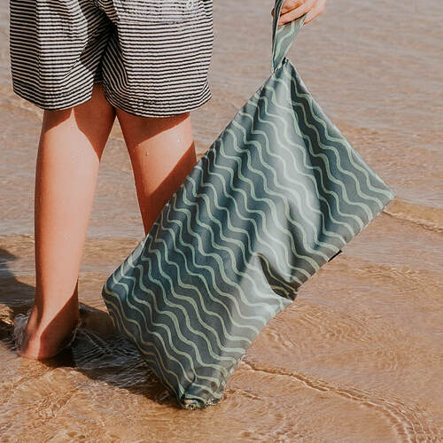 Wet Bags from Bedhead Hats. Great for damp clothes or nappy bag accessory
